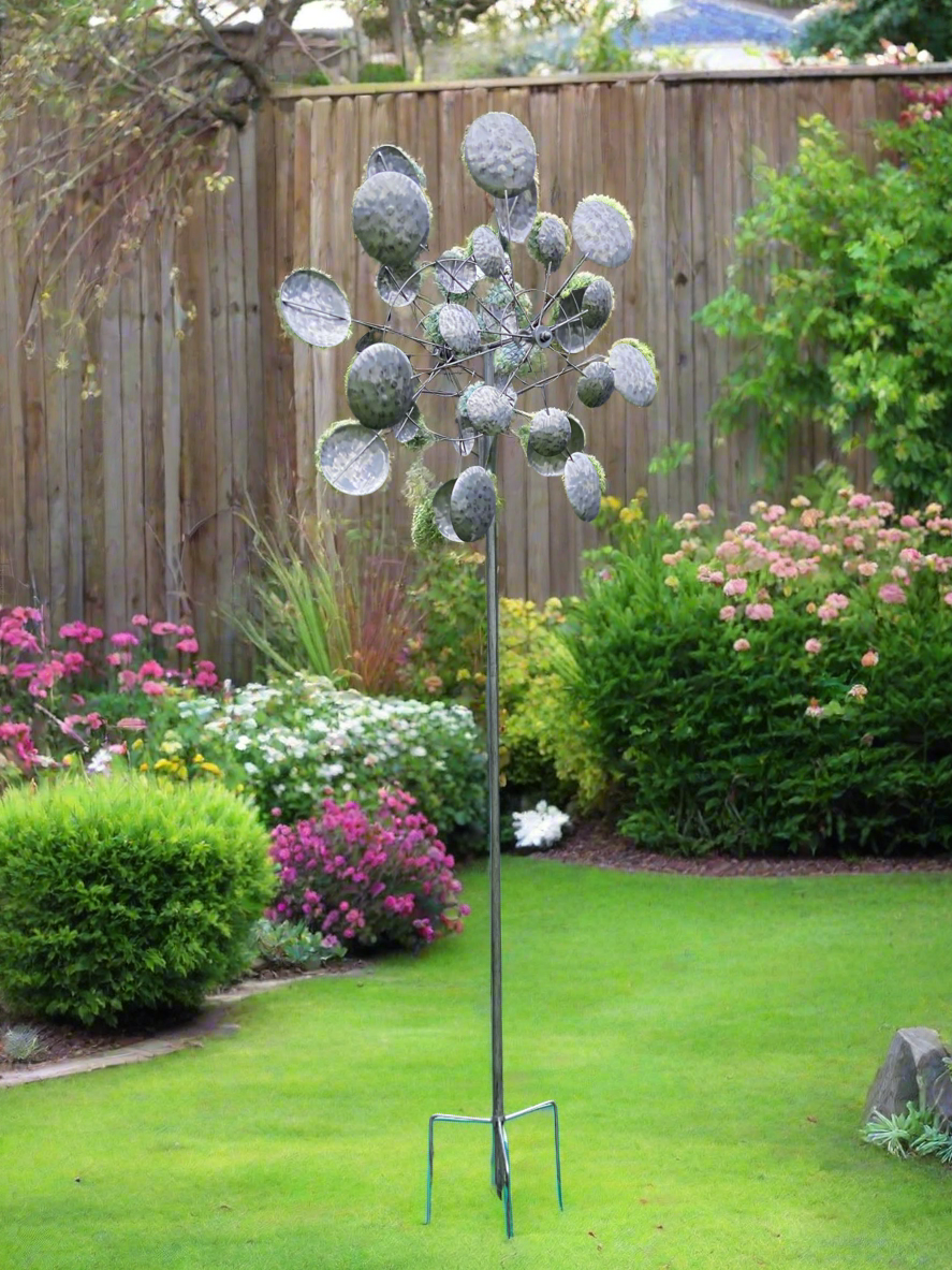 Henley Silver Wind Sculpture | Marissa's Garden & Gift