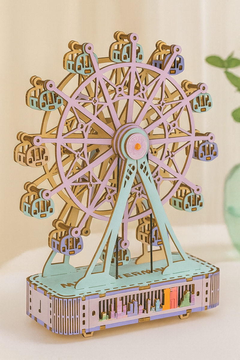 DIY Model wooden kit ferris wheel