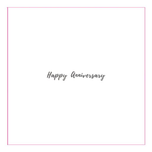 Happy anniversary giraffe card | Marissa's Garden & Gift