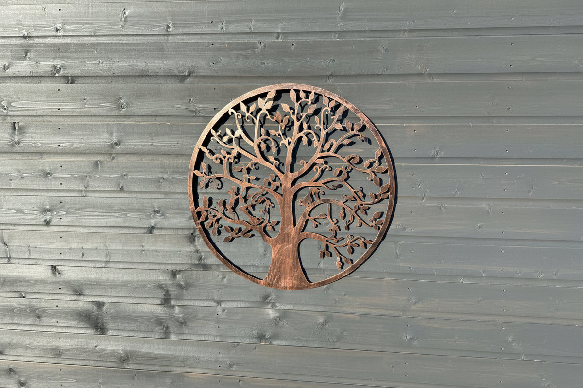 Handmade bronze tree of life wall art indoors/outdoors 61.5cm – Marissa ...